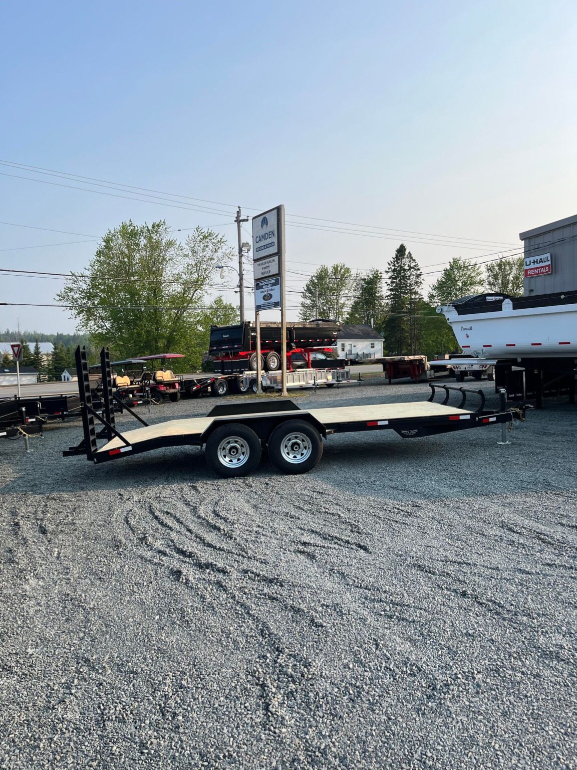 *NEW 2025* Tow-Tek Steel Equipment Hauler - 7’x18’ - Camden Welding ...
